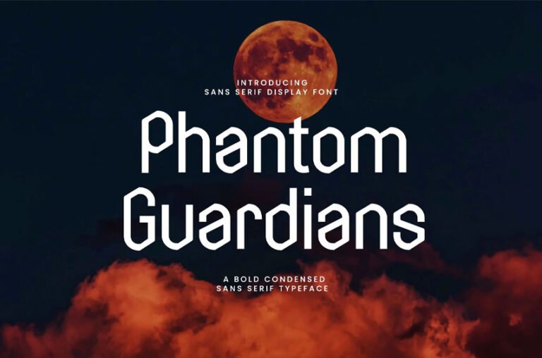 Phantom Guardians Font - FreeDaFonts