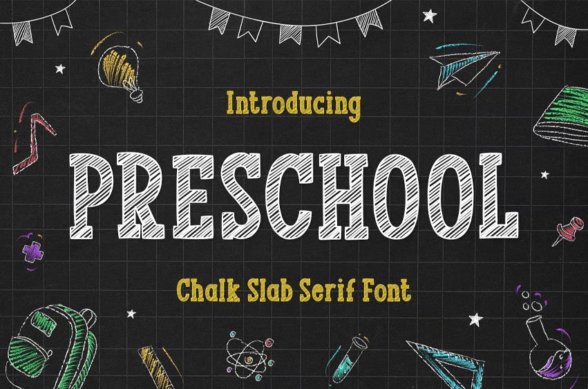Preschool Font - FreeDaFonts
