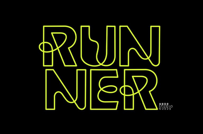 Runner Font - FreeDaFonts
