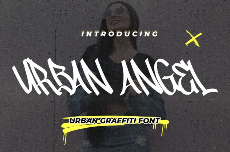 Urban Angel Font - FreeDaFonts