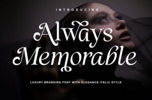 Always Memorable Font - FreeDaFonts
