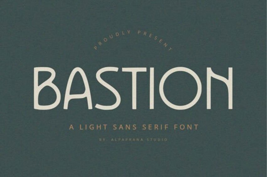 Bastion Font - FreeDaFonts