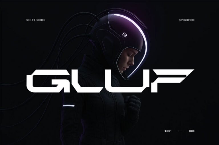 Gluf Font - FreeDaFonts