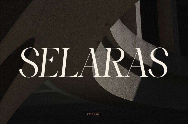 Selaras Serif Font - FreeDaFonts