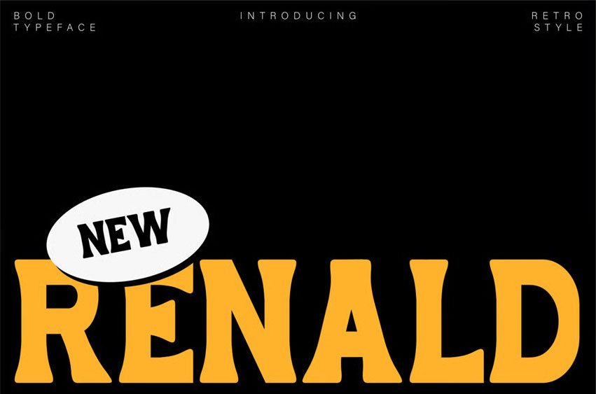 Renald Font - FreeDaFonts