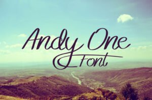 Andy One Font - FreeDaFonts