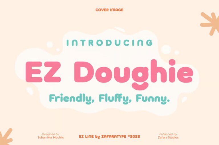 EZ Doughie Font - FreeDaFonts