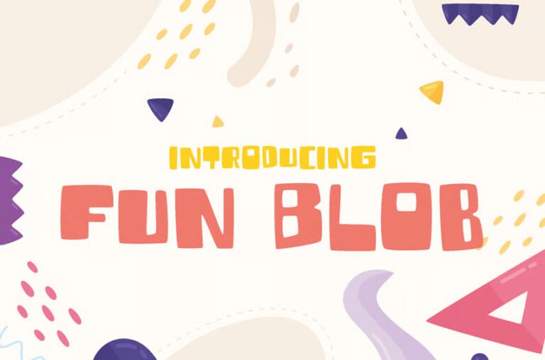 Fun Blob Font - FreeDaFonts