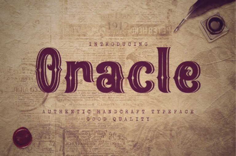 Oracle Font - FreeDaFonts