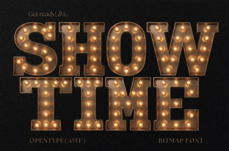 Showtime Font - FreeDaFonts