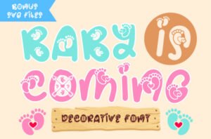 Baby is Coming Font - FreeDaFonts