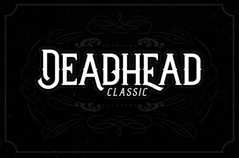 Deadhead Classic Font - FreeDaFonts