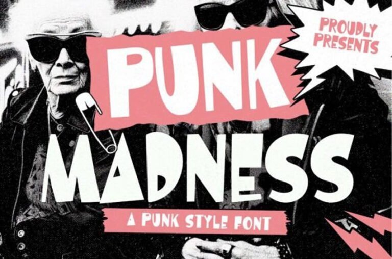 Punk Madness Font - FreeDaFonts