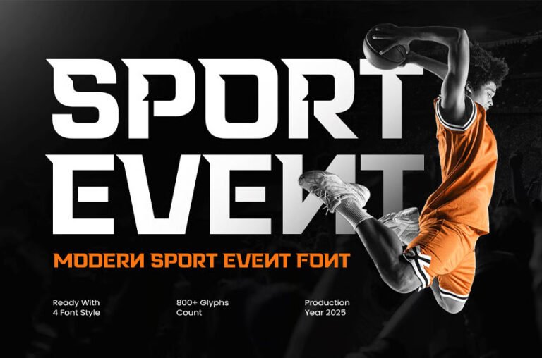 Sport Event Font - FreeDaFonts