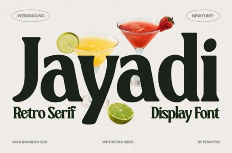 Jayadi Font - FreeDaFonts