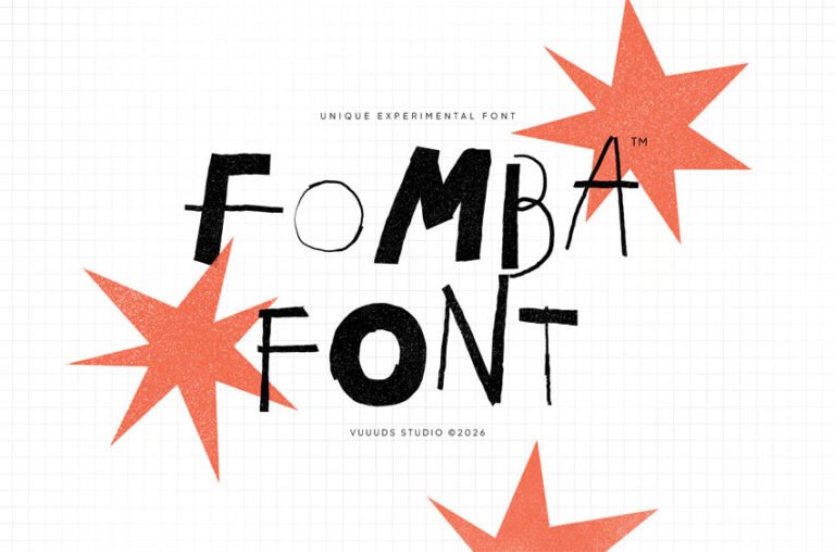 Fomba Font - FreeDaFonts