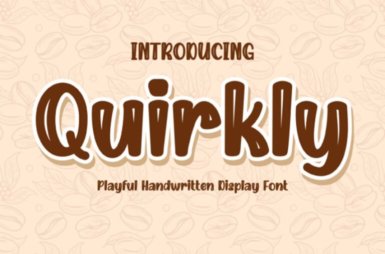 Quirkly Font - FreeDaFonts