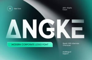 Angke Font - FreeDaFonts
