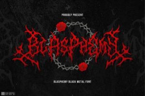 Blasphemy Font - FreeDaFonts