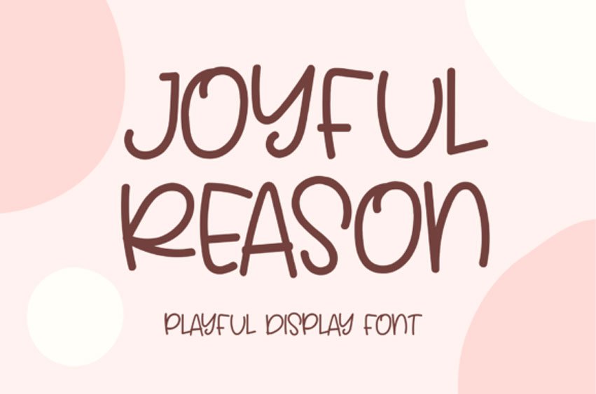 Joyful Reason Font - FreeDaFonts