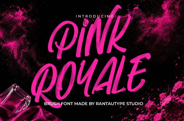 Pink Royale Font - FreeDaFonts