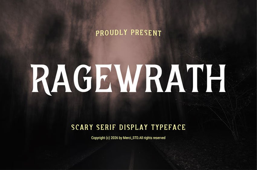 Ragewrath Font - FreeDaFonts
