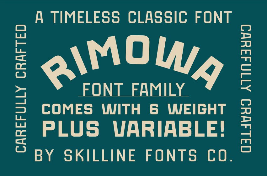 Rimowa Font - FreeDaFonts