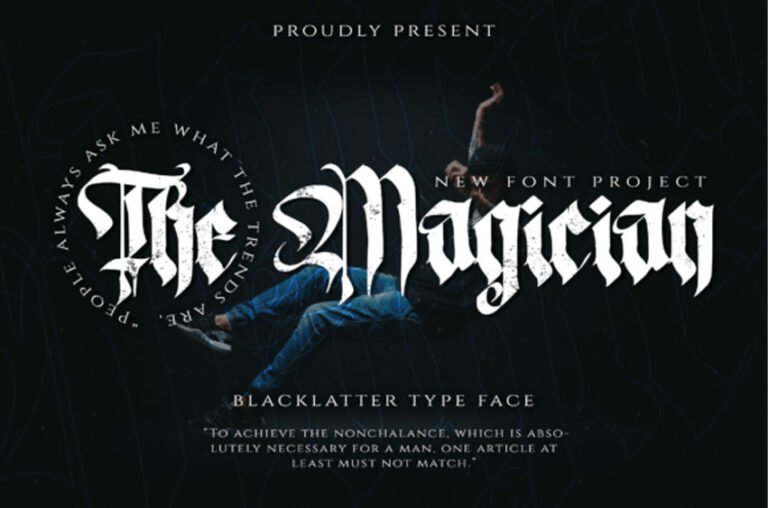 The Magician Font - FreeDaFonts